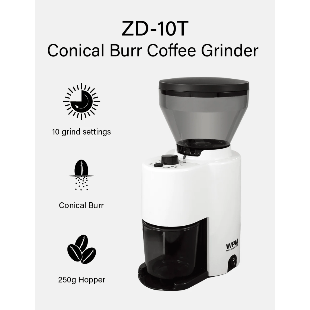 WPM Grinder ZD-10T White - Coffee Souq