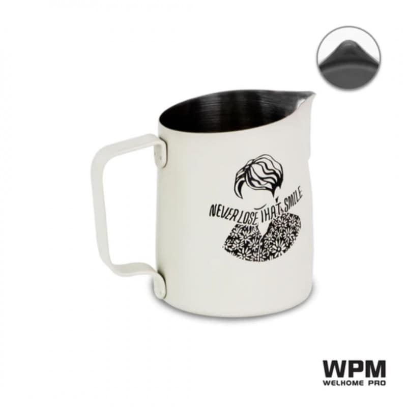 WPM Pitcher 500ML - Sharp Spout - Coconut - Coffee Souq